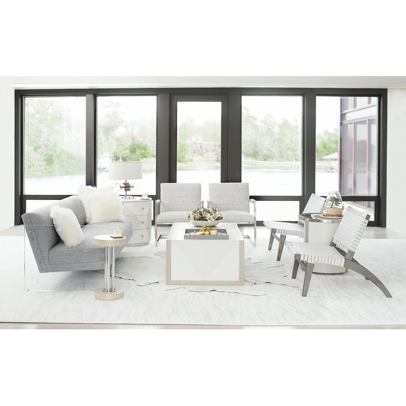 Bernhardt Axiom Rectangular Coffee Table & Reviews | Perigold